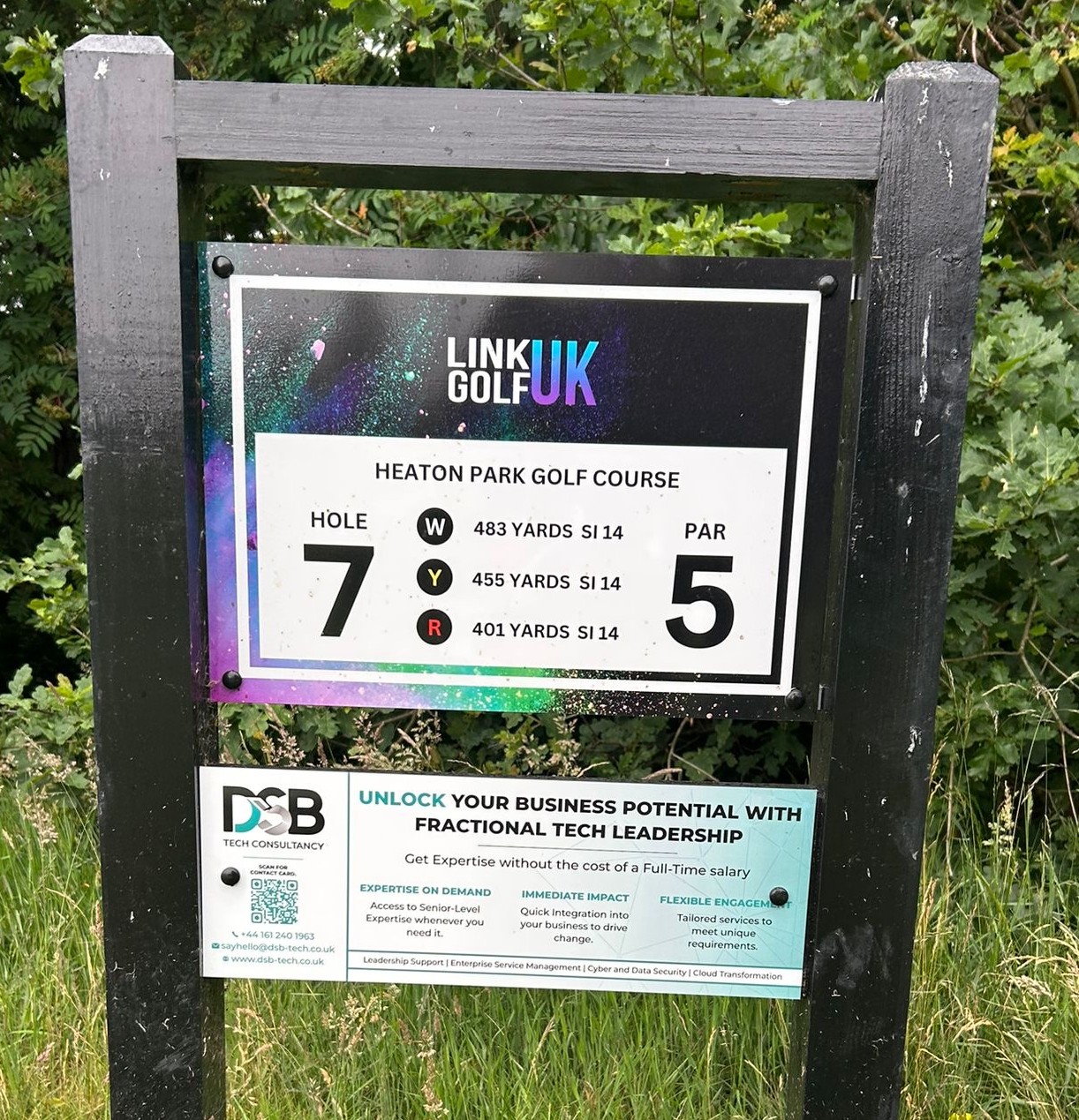 Heaton Park Golf: DSB Tech’s Commitment to Local Support